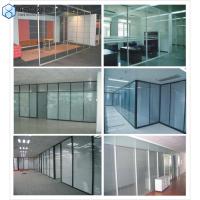 China Public Wind Barrier 1.8 Meter High Aluminium Glass Fence with GB15763.2-2005 Standard for sale