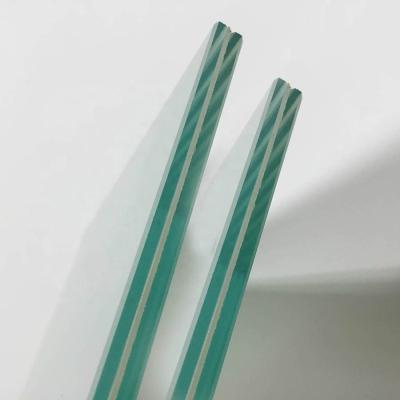 China 21.52mm Tempered Laminated Glass for Bulletproof Protection and Construction Security for sale