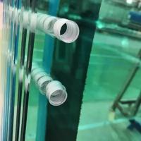 China Custom Logo Tempered Glass Plates Per Meter for Home Appliance Fragment State Ⅲ for sale
