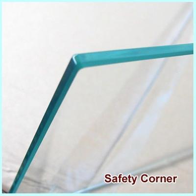 China Flat 1 Thick Safety Tempered Toughened Hardened PVB Lamination Film Laminated Sandwich Vsg Glass Panels for sale