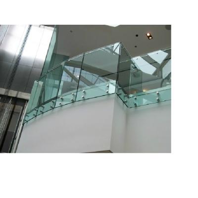 China Flat Polished Edge 6mm Furniture Facade Toughened Glazing Glass for Customized Request for sale