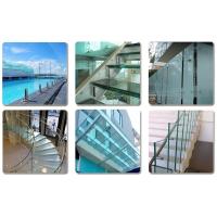 China Railing Balustrade Canopy Foof Floor Staircese Laminated Glass Thickness Demand Energy for sale