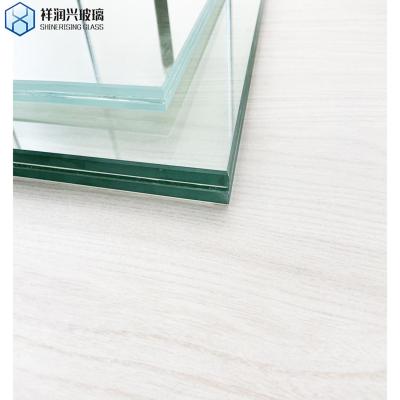 China Flat Polished 6.38mm 8.38mm 8.76mm 10.38mm Clear / Colored Safety Building Laminated Glass for sale