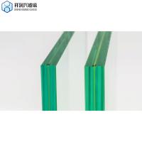 China Outdoor Two Layers PVB Film Clear Laminated Glass for Kitchen and Outdoor Sliding Doors for sale