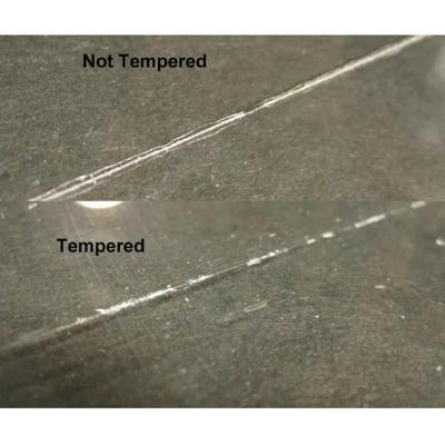 China 6mm 8mm 10mm 12mm Clear Ultra Tempered Curved Glass for Building Renovation Projects for sale
