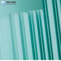 China Clear Ocean Blue Laminated Glass 6.3mm 6.38mm Tempered Glass for Outdoors for sale