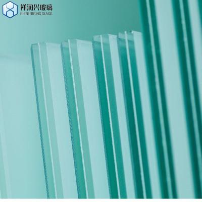 China Building Doors with High Temperature Melting Point Clear Laminated Tempered Glass for sale