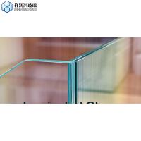 China 6.3mm / 6.38mm Clear Laminated Glass Single Glass Wired/Decorative/Bathroom Glass for sale