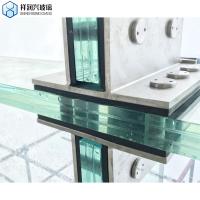 China 1830*2440/2140*3300/2440*3660 Aluminum Profiles Safety Laminated Glass for Decorative for sale
