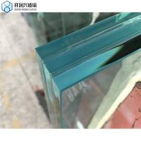 China Laminated Glass Flat Polished Edge and Transparent for Supermarkets Apartments Hotels for sale