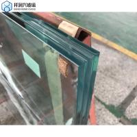 China Laminated Glass Flat Polished Edge and Transparent for Supermarkets Apartments Hotels for sale