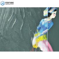 China 3mm-19mm Thickness Flat Tempered Glass for Mistlite Karatachi Dimand Clear Patten Glass for sale