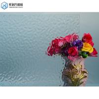 China 3mm-19mm Thickness Flat Tempered Glass for Mistlite Karatachi Dimand Clear Patten Glass for sale