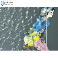 China 3mm 5mm Shinerising Patterned Glass for Bathroom Living Room Kitchen Special 1830*2440 for sale