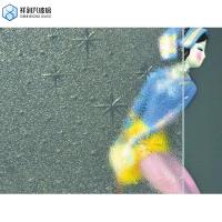 China 3mm 5mm Shinerising Patterned Glass for Bathroom Living Room Kitchen Special 1830*2440 for sale