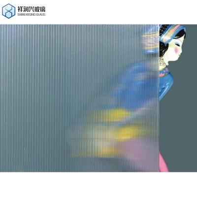 China Extra Clear 5mm Pattern Glass for Flat Window and Partition Enhance Aesthetic Appeal for sale
