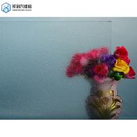 China Extra Clear 5mm Pattern Glass for Flat Window and Partition Enhance Aesthetic Appeal for sale