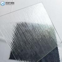 China 6mm Wired Qingdao Shinerising Patterned Glass Wire Perfect for Building Layers Demand for sale