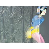 China 6mm Wired Qingdao Shinerising Patterned Glass Wire Perfect for Building Layers Demand for sale