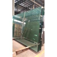 China 10mm 12mm Toughened Iron Tempered Glass for Frameless Balustrade Fence Flat Tempered for sale
