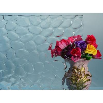 China 3mm 4mm 5mm 6mm Clear Grey Bronze Karatachinashiji Mistlite Flora Fluted Pattern Glass for sale