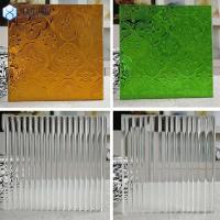 China 4mm 5mm 6mm 8mm Furniture Glass with Frosted Satin Acid Etched Back Painted Lacquered for sale