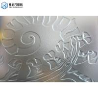 China 4mm 5mm 6mm 8mm Furniture Glass with Frosted Satin Acid Etched Back Painted Lacquered for sale