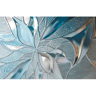 China Pattern Glass for Door Window and Room Divider Painted Decorative Glass Clear Color for sale