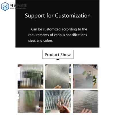 China Supply 5mm Decorative Glass Art Pattern Glass Used for Window Door Table SGS Certified for sale