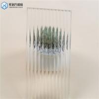 China Clear Grey Bronze 3mm 4mm 6mm Karatachiqingdao Flora Fluted Small Moru Reeded Closet Door for sale