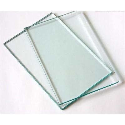 China High Chemical Resistance Flat Tempered 4mm Low-Iron Glass for Monolithic Construction for sale