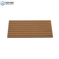 China Best Decorative Clear Pattern Glass Brown Embossed Glass with GB15763.2-2005 Standard for sale