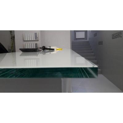 China Physically Tempered Furniture Canopy Insulation 21.14mm Curve Tempered Laminated Glass for sale