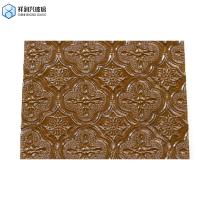 China 6mm 8mm 10mm Clear Rain/Diamond/Water Patterned Glass for Architecture Customized Made for sale