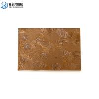 China Main Product 5mm Brown Embossed Glass Laminated for Qingdao Pattern Glass 2023 for sale
