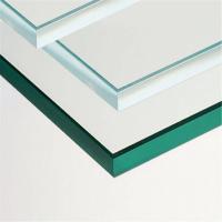 China 3mm-19mm Thick Tempered Toughened Flat Safety Building Glass for and Fragment State Ⅲ for sale