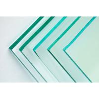 China 3mm-19mm Thick Tempered Toughened Flat Safety Building Glass for and Fragment State Ⅲ for sale