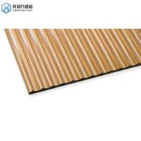 China Single Roll 3-8mm Tinted Color Pattern Reflective Glass Good Brown Embossed Glass for sale