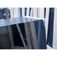 China 3mm-19mm Thick Tempered Toughened Flat Safety Building Glass with Conforming Article for sale