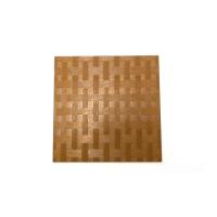 China Mayflower Rose Oceanic Night Pearl Design Figure Brown Patterned Glass 3mm 4mm 5mm Customized for sale
