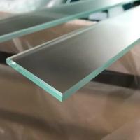 China Flat Polished Edge Tempered Glass Railing for Sliding Doors and Folding Windows for sale