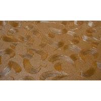 China Brown Embossed Glass Safety Glass Clear Brown Pattern Glass Diamond Structure Solid for sale