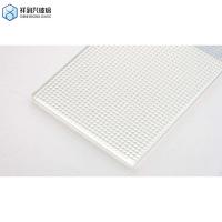 China Customized Karatachi Qingdao Mistlite Flora Fluted Pattern Glass Flat Polished Edge Work for sale