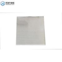 China Safety Pattern Acid Etched Frosted Color Glass for Decoration from Flat Polished Edge for sale