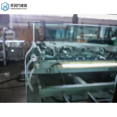 China Tempered Decorative Glass for Building Window Door 8mm Clear Curved Safety Shower Door for sale