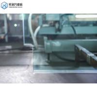 China Tempered Decorative Glass for Building Window Door 8mm Clear Curved Safety Shower Door for sale