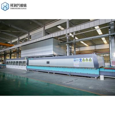 China Curved Bent Laminating Toughened Low Iron Glass 4mm-19mm with GB15763.2-2005 Standard for sale