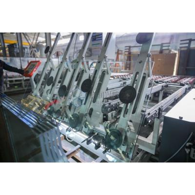 China Flat Polished Edge Laminated Tempered Glass Panels 6mm 10mm Ultra Clear with Certificate for sale