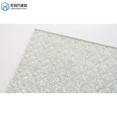 China Customized Patterned Glass Masterlite/Ancient Figure/Aqualite/Chinhilla Glass3mm 5mm 1830*2440 Products Technology Belgian Style Glass for sale