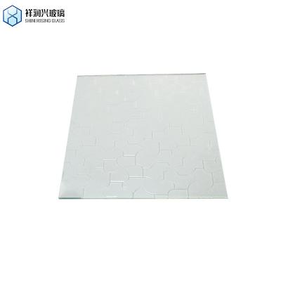 China 5mm Deep Acid Etched Clear Decorative Glass Crystal/Fiutelite-S/Fiutelite-B/Karatachi Glass for sale